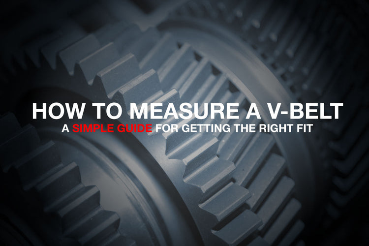 How to Measure a V-Belt: A Simple Guide for Getting the Right Fit – V ...